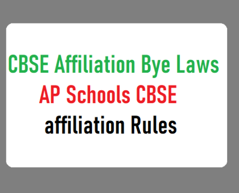 CBSE Affiliation Norms for Schools